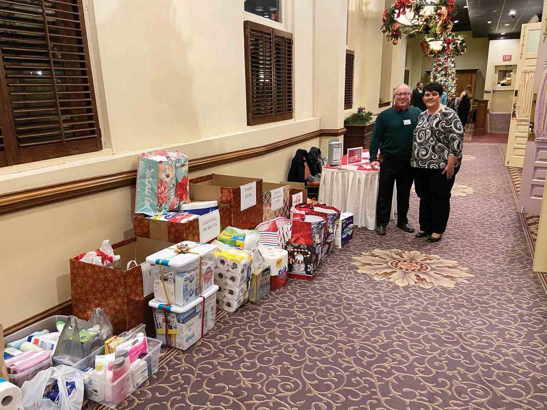 Donation party collects items for domestic violence shelter | News ...